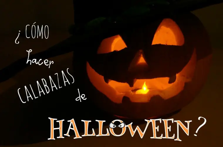 como hacer una calabaza de halloween
