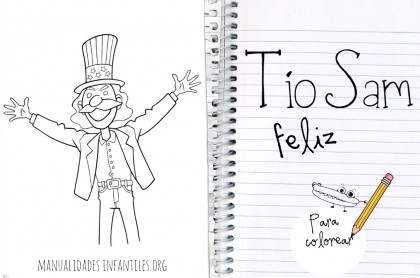 4 de Julio - Independencia de Estados Unidos - Manualidades Infantiles