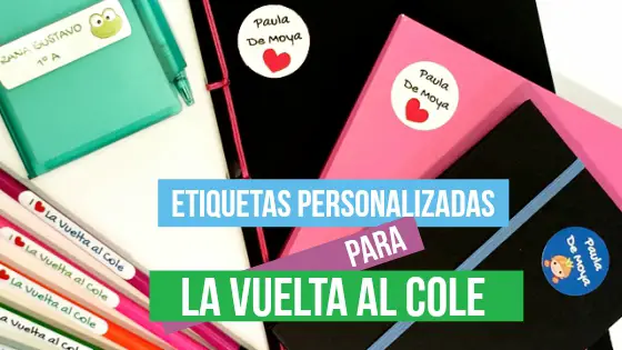 Etiquetas para la vuelta al cole -Manualidades Infantiles