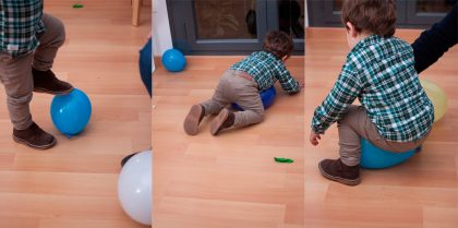 Juego de explotar globos -Manualidades Infantiles