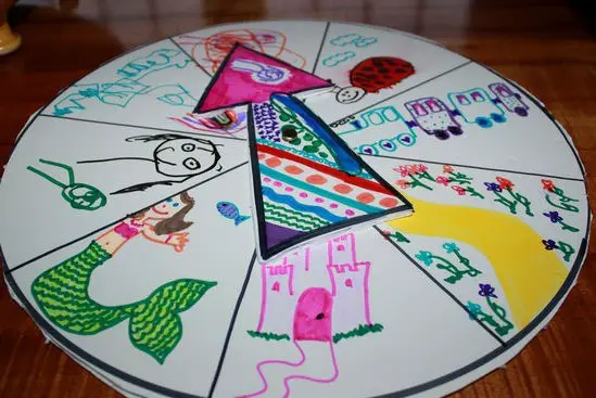 Rueda de cuentos -Manualidades Infantiles