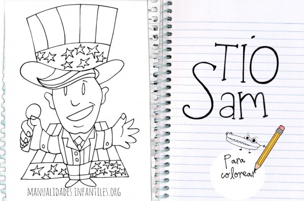 4 de Julio - Independencia de Estados Unidos - Manualidades Infantiles