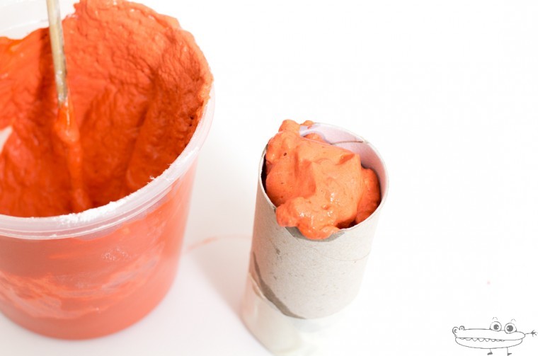 Tizas caseras gigantes -Manualidades Infantiles