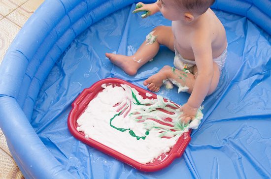 Dibujos sobre nata -Manualidades Infantiles