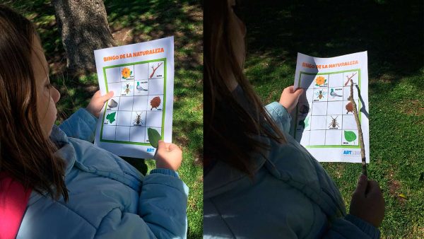 Bingo de la Naturaleza -Manualidades Infantiles