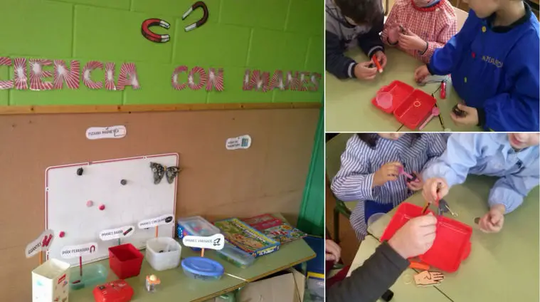 Experimentar lo que se pega al iman -Manualidades Infantiles