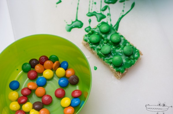 Legos de arroz inflado -Manualidades Infantiles